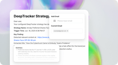 DeepTracker AI | AI Investment Research & Market Insights Platform